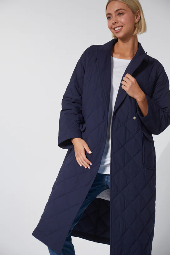 Jasper Coat Midnight – The Jones Girls Collections